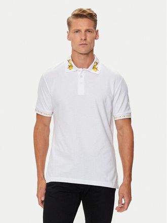 Versace Jeans Couture Poloshirt 76GAGT00 Wei&szlig; Regular Fit