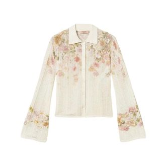 Twinset Femme, Pulls, Multicolore, Taille: 40 FR Maglia a camicia