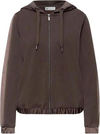 Street One Femme, Sweatshirts et sweats &agrave; capuche, Brun, Taille: 40 FR Sweat &agrave; capuche Modal avec poche kangourou