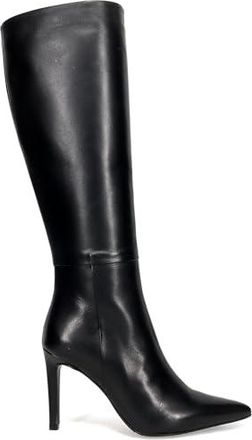 Sangiorgio Botte &eacute;l&eacute;gante gland noire &agrave; talons hauts - 2022 NAPPA NOIR - Taille 36, Noir, 38 EU