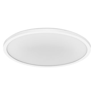 Osram ORBIS Ultra Slim Deckenleuchte 400mm, wei&szlig;, 22W, 2720lm, homogenes, warmwei&szlig;es Licht (3000K) + Hintergrundlicht, dreistufige Dimmbarkeit &uuml;ber Wandscha
