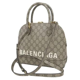 Gucci Pre-owned Stoff handtaschen - - Pre-owned - Damen - Beige - ONE SIZE