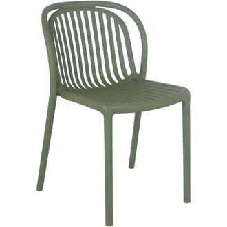 Oviala Oviala - Chaise de terrasse vert olive