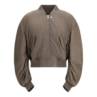 Rick Owens Secchia Flight Bomber - - Jackets - Herren - Grau - S