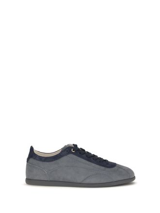 Brunello Cucinelli Nubuck and Suede Sneakers - Gray