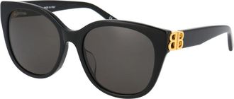 Balenciaga Bb0103Sa Sonnenbrille - - Accessories - unisex - Schwarzk - 57 MM