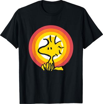 Peanuts Erdn&uuml;sse - Woodstock Sunset T-Shirt