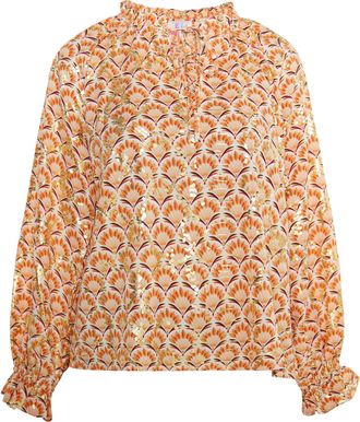 Izia Bluse Damen Wollwei&szlig; Mehrfarbig