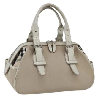 Burberry Pre-owned Canvas Handtasche - - Pre-owned - Damen - Beige - ONE SIZE