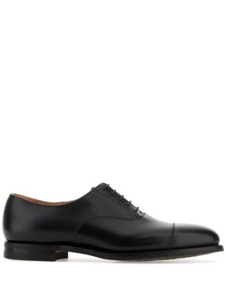 Crockett & Jones chaussures Connaught &agrave; lacets - Noir
