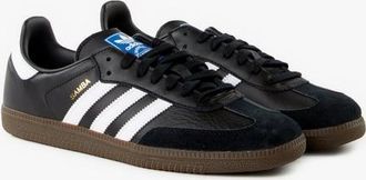adidas Samba Ledersneaker in Schwarz