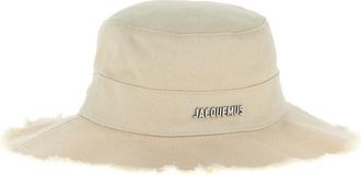 Jacquemus Homme, Accessoires, Blanc, Taille: 60 CM Le Bob Artichaut Bucket Hat