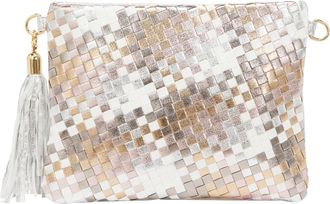 Faina Umh&auml;ngetasche Umh&auml;ngetasche Frauen Wei&szlig;gold