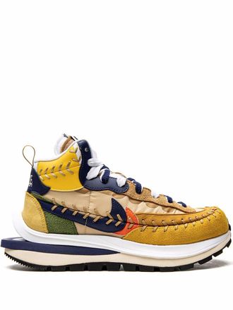 Nike sacai x Jean Paul Gaultier baskets VaporWaffle - Jaune