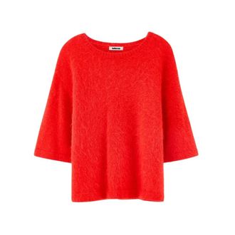 Bellerose Femme, Pulls, Rouge, Taille: 36 FR Dime Tricots