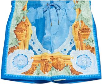 Versace Herren, Bademode, Blau, LGr&ouml;&szlig;e