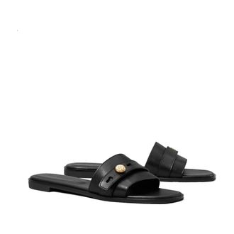 Tory Burch Romy Slider Sandale - - Shoes - Damen - Schwarzk - 37 1/2 EU