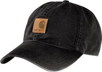 Carhartt Work in Progress Herren Canvas Cap Baseballkappe, Schwarz, Einheitsgröße