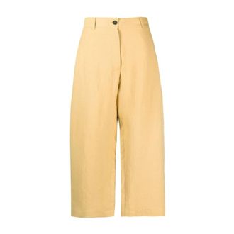 STUDIO NICHOLSON Chalco Wide Hosen - - Trousers - Damen - Beige - XS