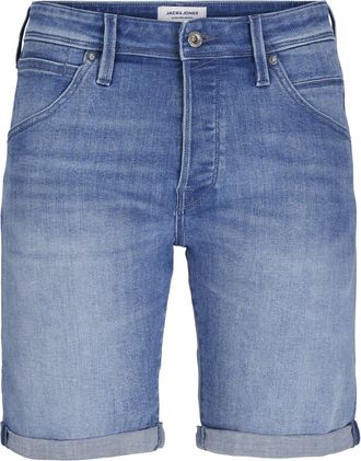 Jack & Jones JACK&JONES Herren Jjirick Jjfox 310 Sn Shorts, Blue Denim/Pack:AM 318, XS