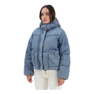 Levi's Western Bubble Shortie Jacke - - Jackets - Damen - Blau - XS