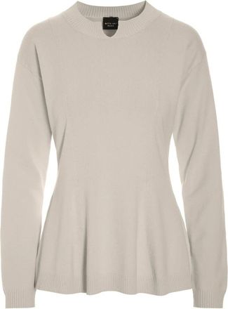 Bitte Kai Rand Femme, Pulls, Beige, Taille: 42 FR Tricot ras du cou