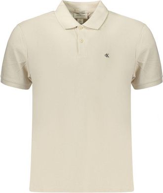 Calvin Klein Beige Baumwoll Herren Poloshirt