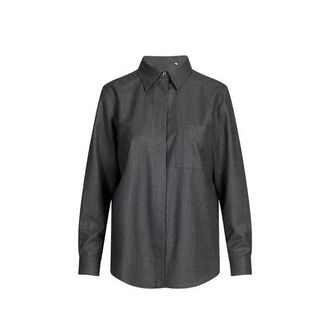 Saison 1865 Chemise col classique en laine