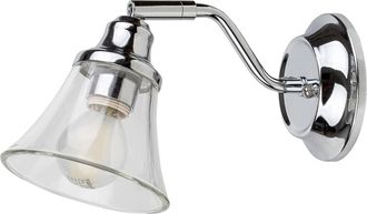 Rabalux Rabalux 3207 Wandleuchte/Badezimmerleuchte ANTOINE Metall Chrom E14 1x MAX 40W IP44 H:13cm L:11cm B:21cm dimmbar