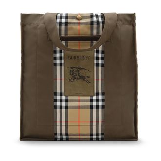 Burberry Trench Check Canvas Tote - - Bags - Herren - Mehrfarbig - ONE SIZE