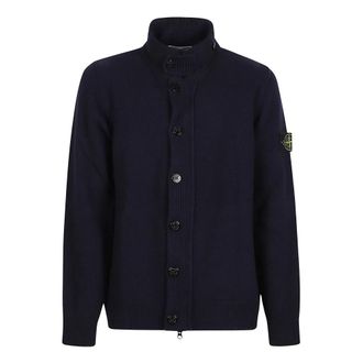 Stone Island Cardigans - Homme - Pulls - Bleu - Taille: XL