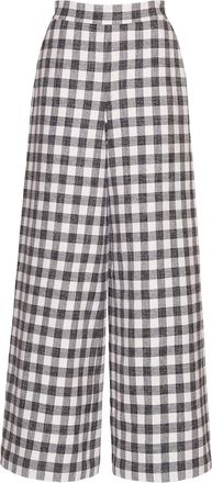 Cara Cara pantalon Mayflower &agrave; carreaux - Noir