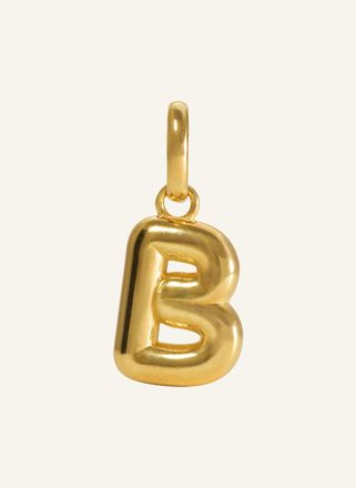 Pompidou Anh&auml;nger Puffy Letter B By Glambou gold