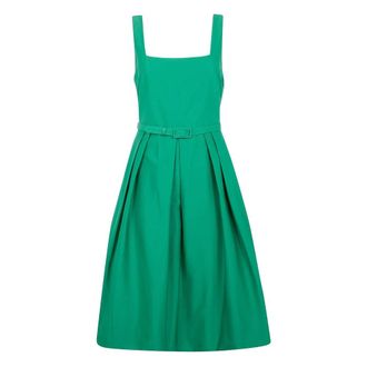 Ralph Lauren Str.cockt. Kleid - - Dresses - Damen - Gr&uuml;n - 2XS
