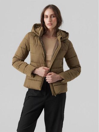 Vero Moda Winterjacke 10289837 Khakifarben Regular Fit