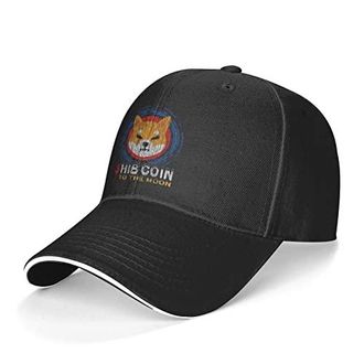 Generic Sun Protection Casquettes Shiba Coin to The Moon Classique Casquettes De Golf S&eacute;chage Rapide Golf Hats pour Hip Hop Femmes Les Saisons