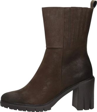 Marco Tozzi Femme, Chaussures, Brun, Taille: 41 EU Enkellaarsjes Hak