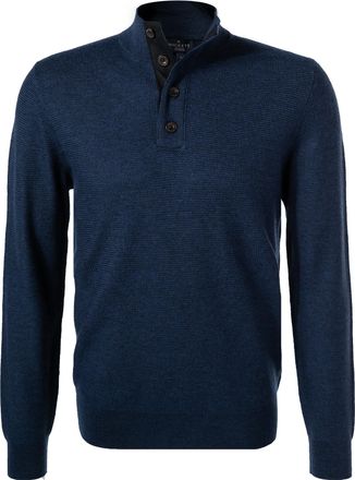 Hackett Herren Pullover blau unifarben