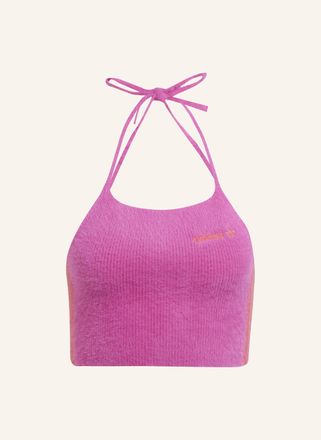 adidas Originals Adidas Originals Fluffy Knitted Neckholder-Top pink