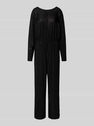 Ichi Relaxed Fit Jumpsuit mit Strukturmuster Modell Mathilde