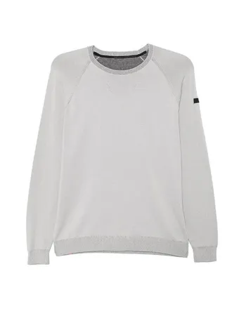 Roberto Ricci Design Rundhalspullover - Silber