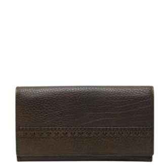 Gucci Portefeuille Long Pre-owned (Bi-pli) - Femme - Pre-owned - Brun - Taille: ONE Size