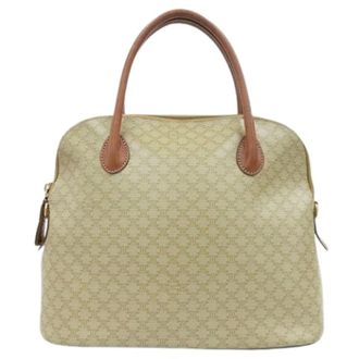 Celine Sac &agrave; main vintage en plastique Pre-owned - Femme - Pre-owned - Beige - Taille: ONE Size