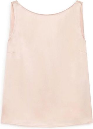 Maliparmi Maliparmi, Femme, Tops, Rose, Taille: 44 FR Shiny Cady Top