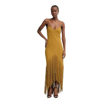 Pinko Maxi Slip Dress - - Dresses - Damen - Gr&uuml;n - XS