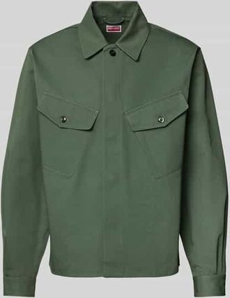 Kenzo Regular Fit Hemdjacke aus Baumwolle