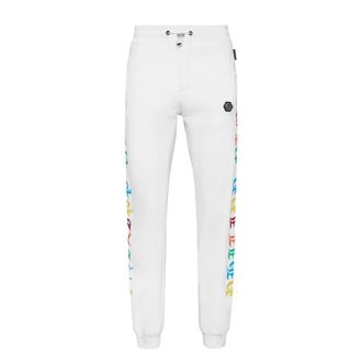 Philipp Plein Jogginghose Gothic Plein - - Trousers - Herren - Wei&szlig; - XL