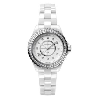 Chanel Femme, Accessoires, Blanc, Taille: ONE Size Montre J12