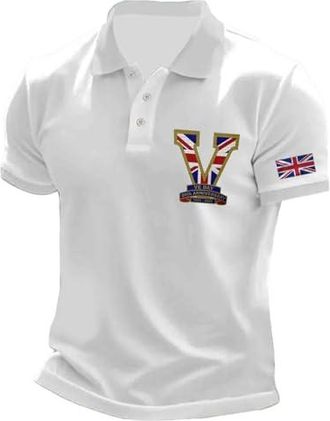 Generic Chemise brod&eacute;e de drapeau de lAllemagne Noir XL T-shirt &agrave; manches longues, blanc, XL