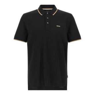 HUGO BOSS Homme, Tops, Noir, Taille: 2XL Polo en Piqu&eacute; de Coton Parlay 190